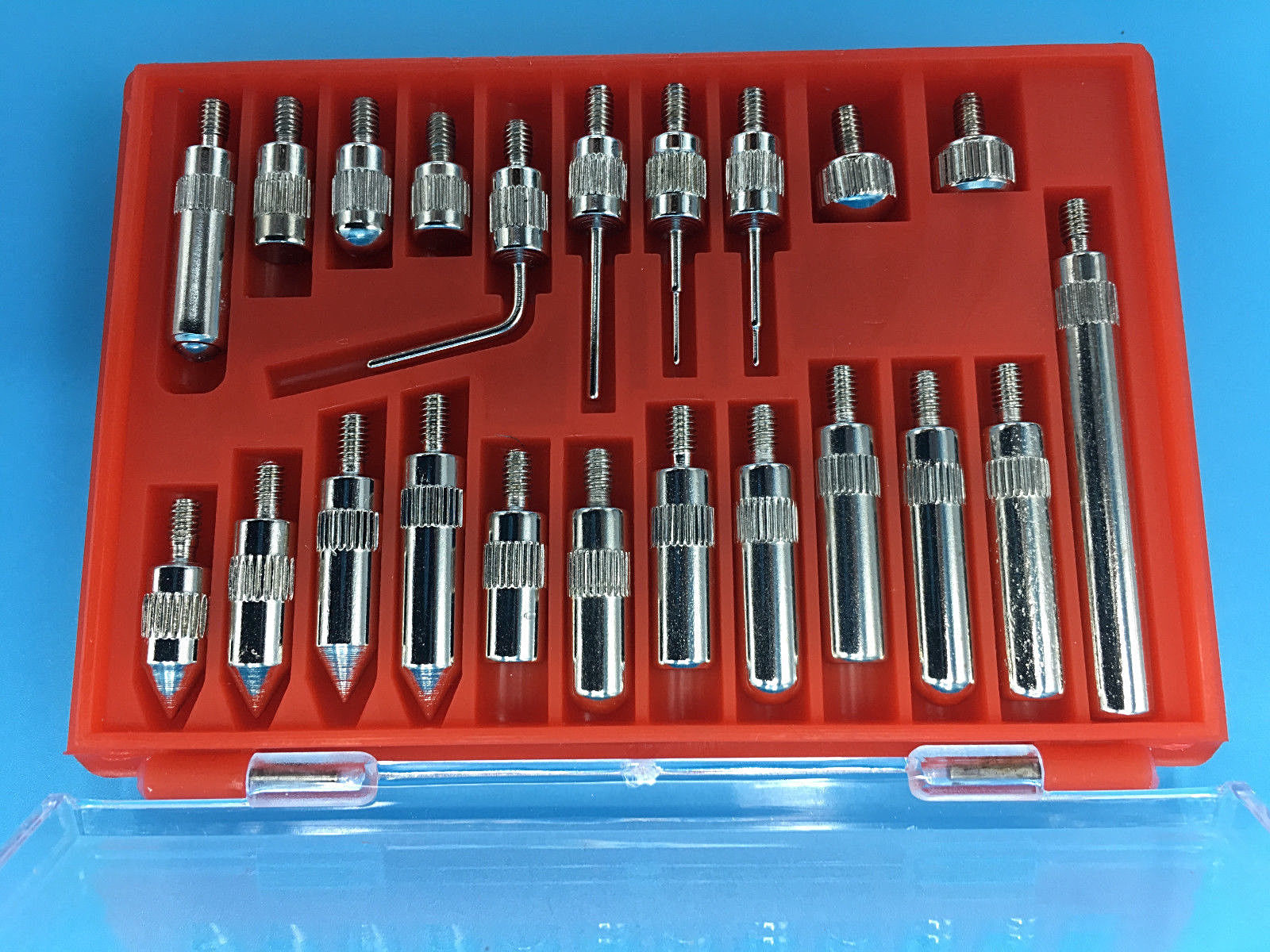 iGAGING 22 Piece Dial Test Indicator Anvil Set with Protective Plastic ...