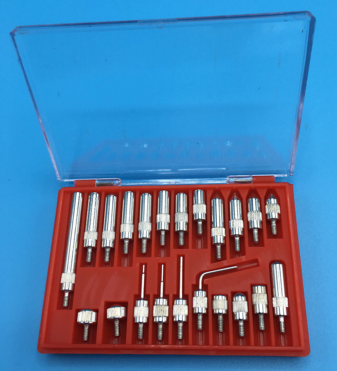 iGAGING 22 Piece Dial Test Indicator Anvil Set with Protective Plastic ...