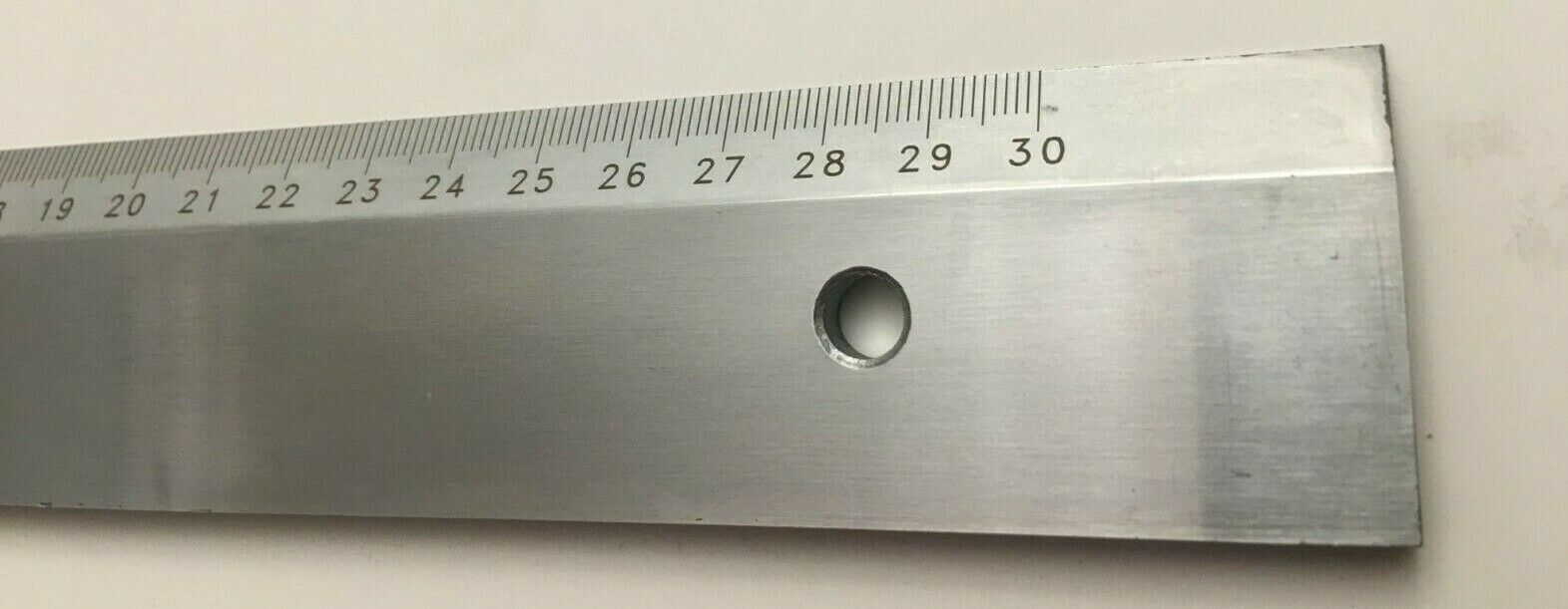 300mm Beveled Straight Edge Hardened Steel 36-012-KS-M - Ideaengineering.us